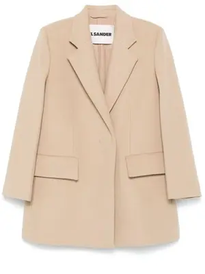 JIL SANDER Tailored Wool Coat