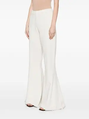 ENTIRE STUDIOS Heavy Flare Trousers - White