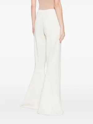 ENTIRE STUDIOS Heavy Flare Trousers - White