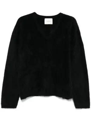 LISA YANG Margareta Cashmere Sweater - Black