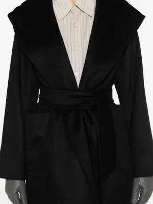 Max Mara Rialto Coat - Black