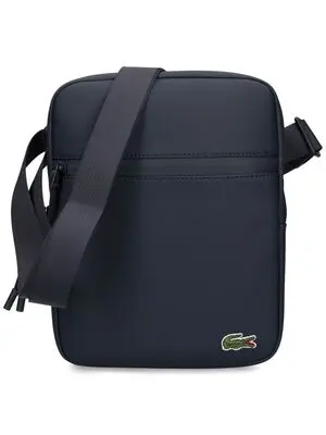 Lacoste Zipped Shoulder Bag - Blue
