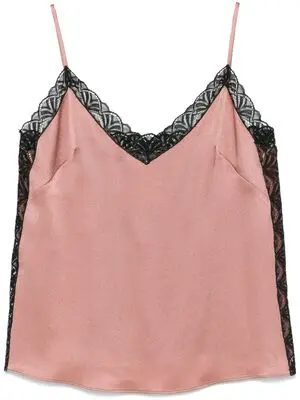 Alberta Ferretti Trimmed Camis Tanks For Women
