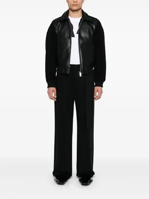 Random Identities Faux-leather Jacket