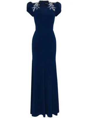 Jenny Packham Aries Crystal-embellished Gown