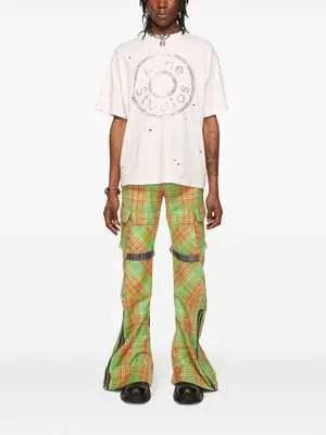 Acne Studios Checkered Cargo Trousers