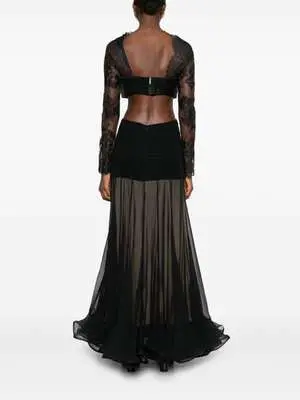 Zimmermann Illustration Flounce Gown