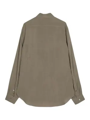 LEATHERSMITH OF LONDON Classic-collar Cotton Shirt
