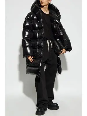 Rick Owens Hooded Padded Coat