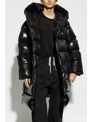 Rick Owens Hooded Padded Coat