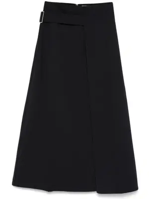Studio Nicholson Belted A-line Skirt