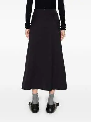 Studio Nicholson Belted A-line Skirt