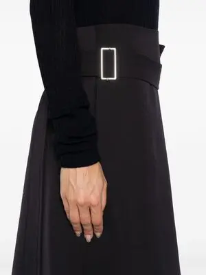 Studio Nicholson Belted A-line Skirt