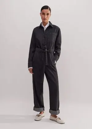 ME+EM Supersoft Denim Jumpsuit
