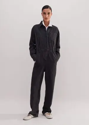 ME+EM Supersoft Denim Jumpsuit