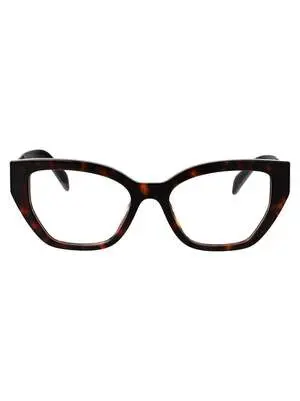 Prada Prada Full Rim Eyeglasses 17n1o1 Root Tortoise