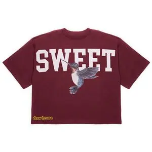Drew House Sweet Boxy T-shirt - Maroon