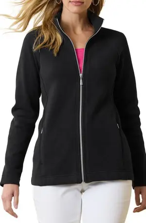 Tommy Bahama Tommy Bahama Aruba Zip Jacket Black