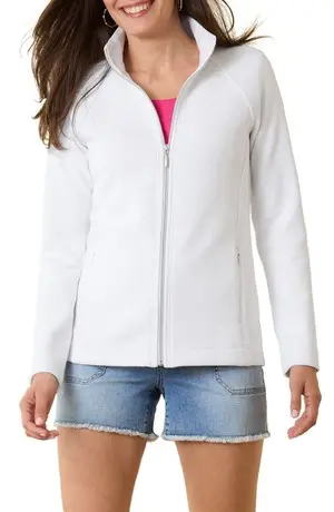 Tommy Bahama Aruba Zip Jacket - White