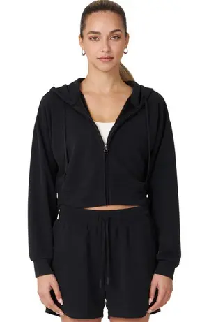 REBODY Retreat Waffle Zip Up Jacket