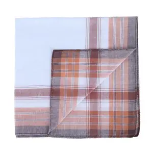 Trafalgar Checked Cotton Handkerchiefs - Blue Multi