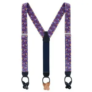 Trafalgar Toast The Night Away Silk Suspenders