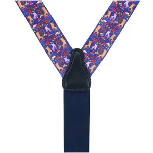 Trafalgar Toast The Night Away Silk Suspenders