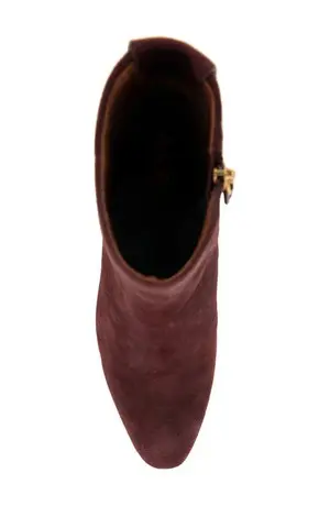 Aerosoles Magnus Bootie - Deep Aubergine Suede
