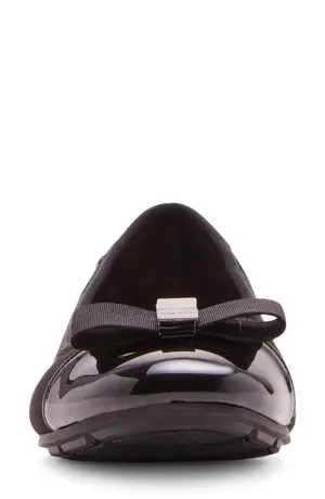 Anne Klein Alive Cap Toe Flat - Black Multi