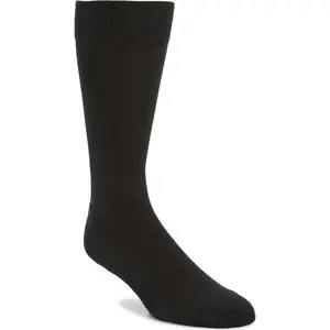 Nordstrom Cushion Foot Crew Socks Black