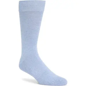 Nordstrom Cushion Foot Crew Socks Blue Marl