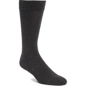 Nordstrom Cushion Foot Crew Socks Charcoal