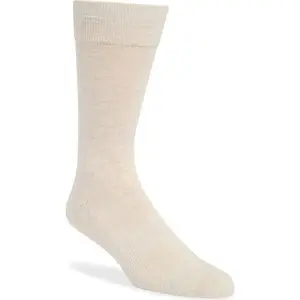 Nordstrom Cushion Foot Crew Socks Oatmeal
