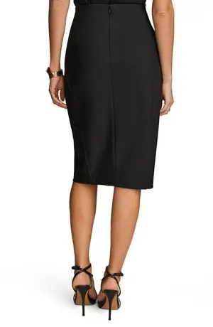 Donna Karan New York Zip Slit Pencil Skirt
