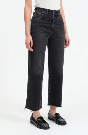 DAZE Pleaser High-waist Crop Jeans - Twilight