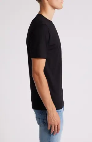 MERZ B. SCHWANEN Pimatee01 Organic Cotton Tee - Deep Black