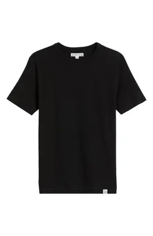 MERZ B. SCHWANEN Pimatee01 Organic Cotton Tee - Deep Black