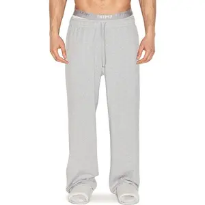 SKIMS Straight Leg Stretch Lounge Pants Heather Grey