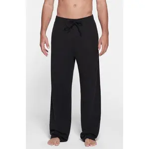 SKIMS Straight Leg Stretch Lounge Pants - Obsidian