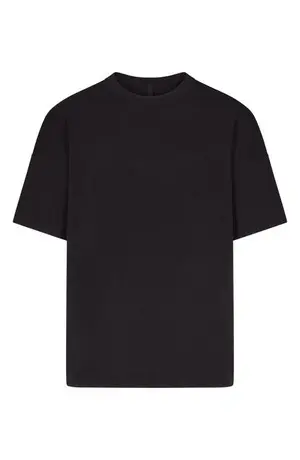 SKIMS Oversize Stretch Crewneck T-shirt - Obsidian
