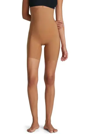 Commando Zone Smoothing High Waist Shaper Shorts - Caramel
