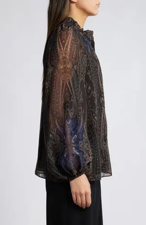 Kobi Halperin Sofiana Paisley Blouse