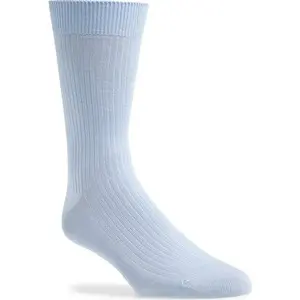 Nordstrom Ribbed Crew Socks - Blue Powder