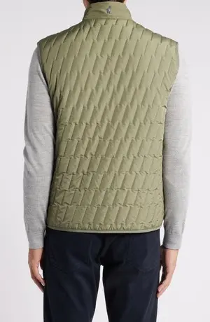 Johnnie-o Belfry Quilted Vest - Rosemary
