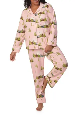 BEDHEAD PAJAMAS Print Jersey Pajamas - Pine Lake