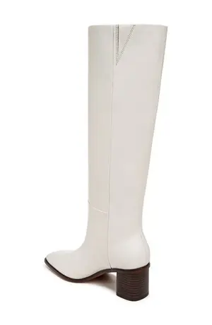 Vince Gerrie Knee High Boots - Milk