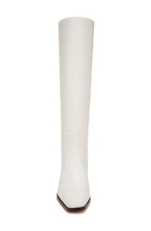 Vince Gerrie Knee High Boots - Milk