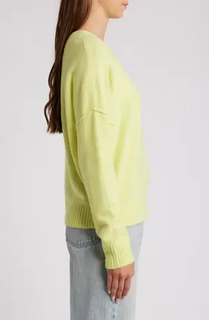 Rip Curl Emily Crewneck Sweater - Lime