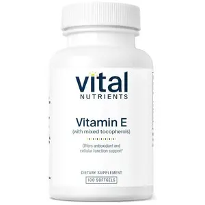 VITAL NUTRIENTS Vitamin E 100 Softgels - One-color