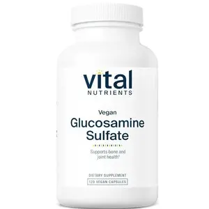 VITAL NUTRIENTS Vegan Glucosamine Sulfate 120 Capsules - One-color